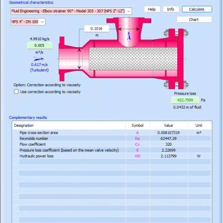 HydrauCalc - Free Fluid Flow and Pressure Drop Calculator